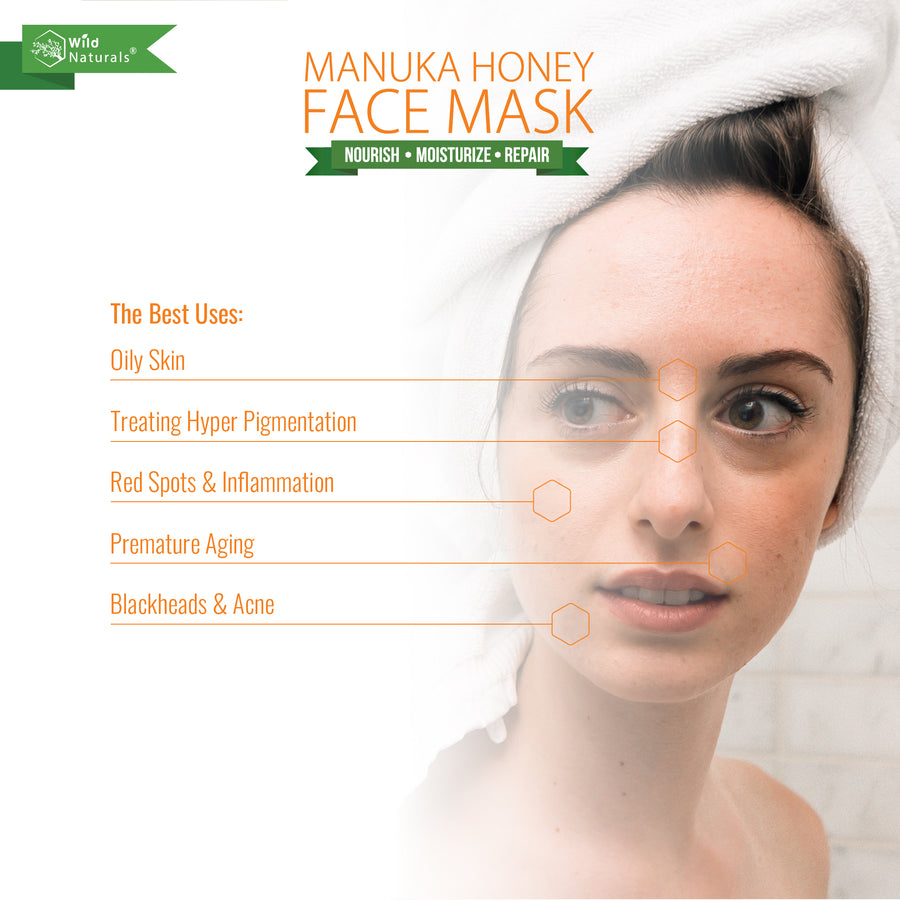 Wild Naturals Manuka Honey Face Mask